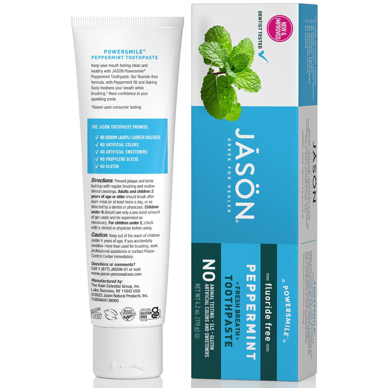 Fluoride free toothpastes for all the family